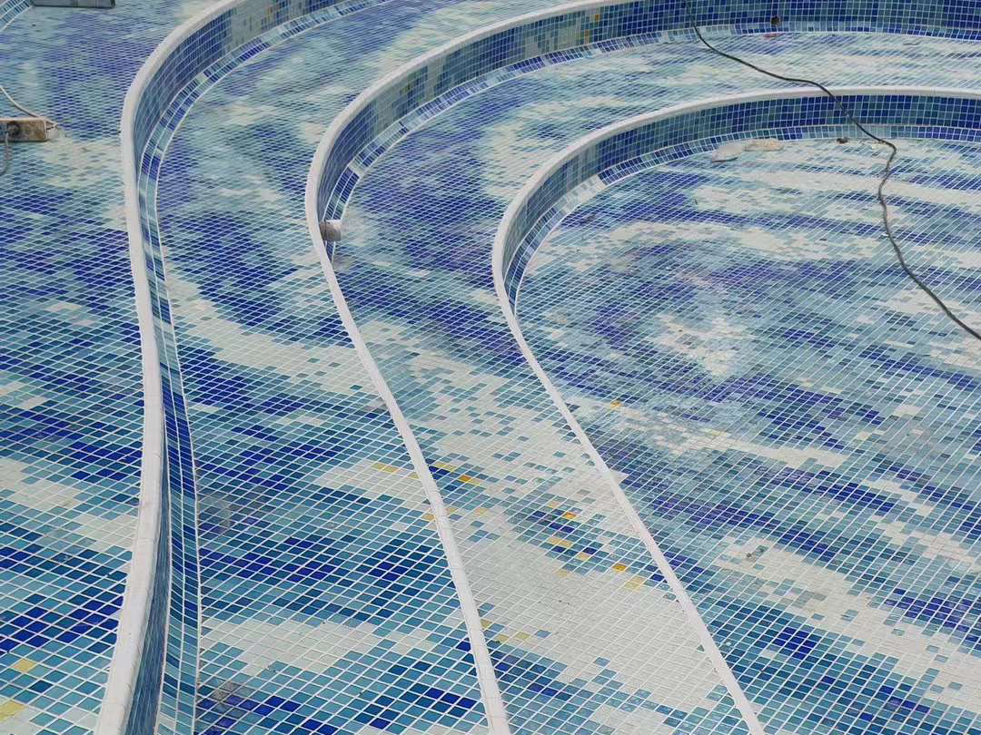 swimming pool mosaic tiles